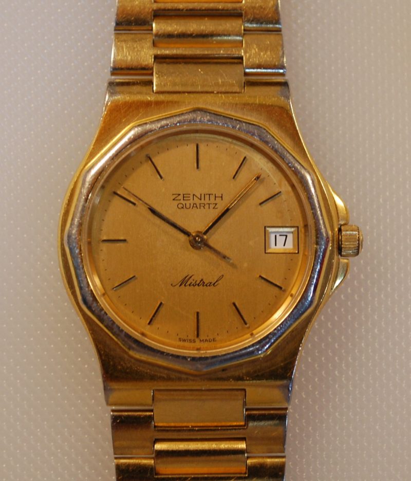 SOLD 1987 Zenith Mistral men's watch with papers - Birth Year Watches