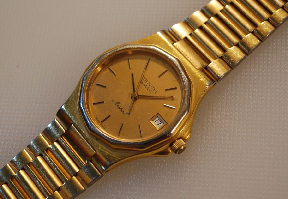 SOLD 1987 Zenith Mistral men's watch with papers - Birth Year Watches
