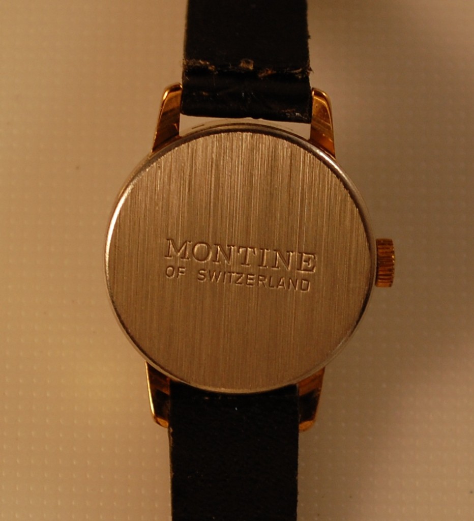 c1986 Montine ladies quartz watch NOS - Birth Year Watches
