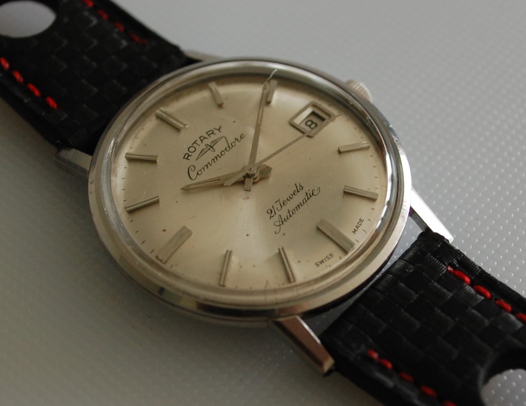 SOLD 1968 Rotary Commodore men's watch with box and papers - Birth Year ...