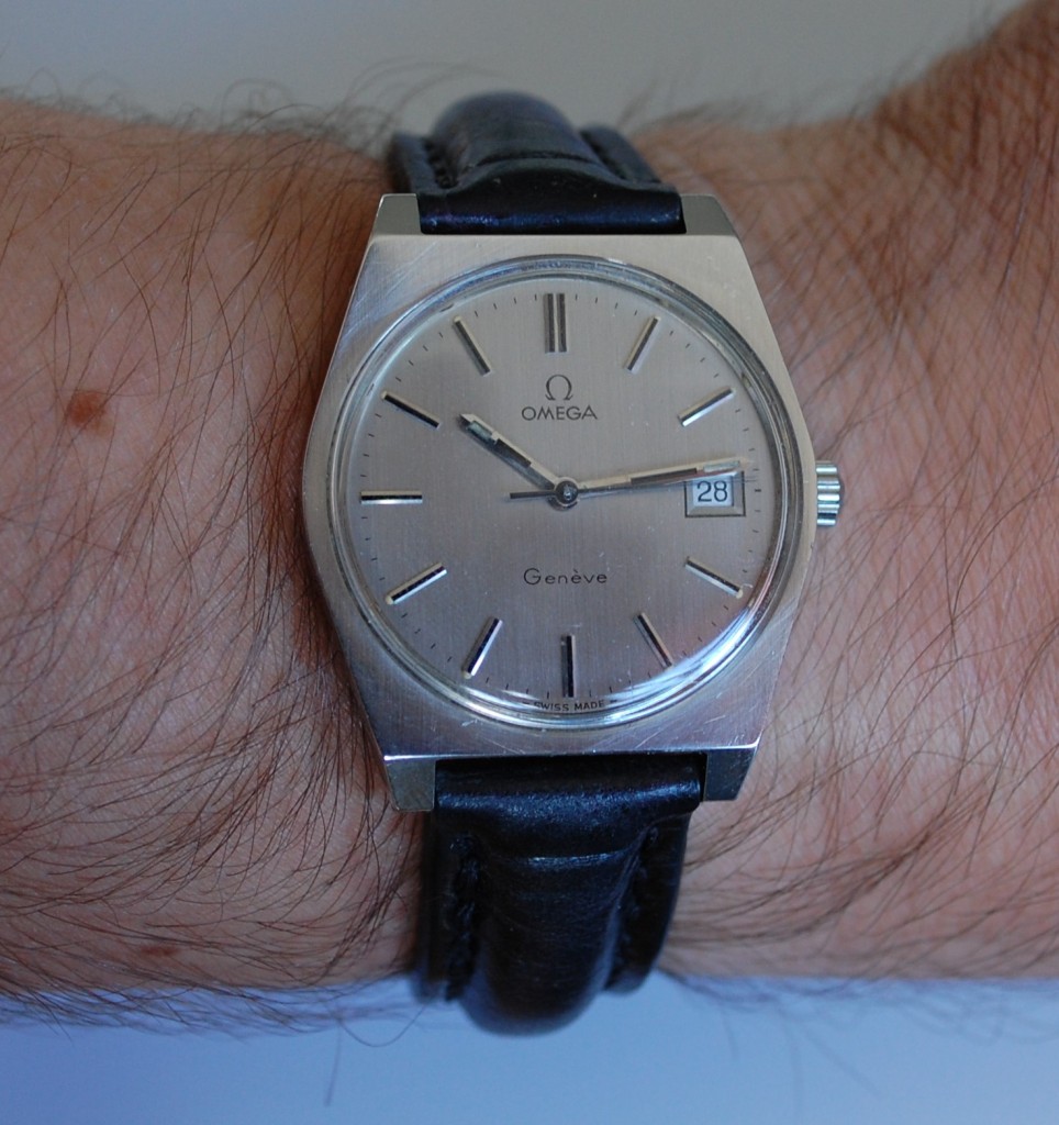 SOLD 1972 Omega Geneve manual wind c.613 - Birth Year Watches