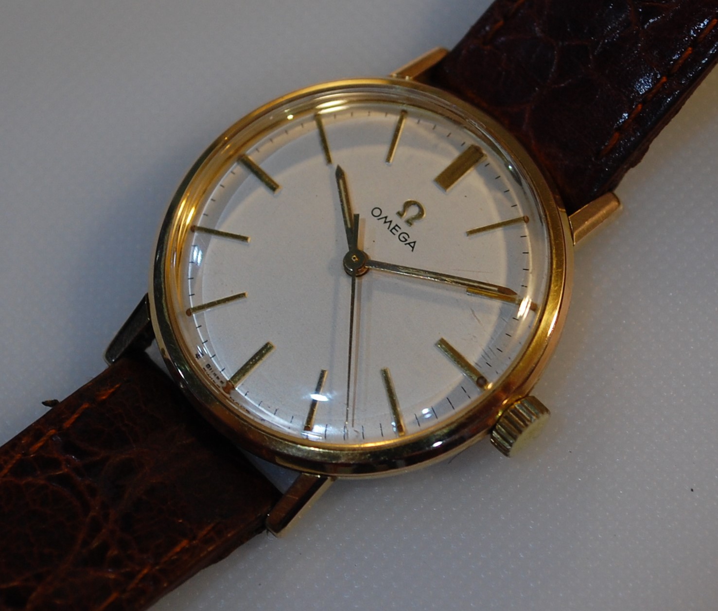 SOLD 1966 Omega manual wind dress watch - Birth Year Watches