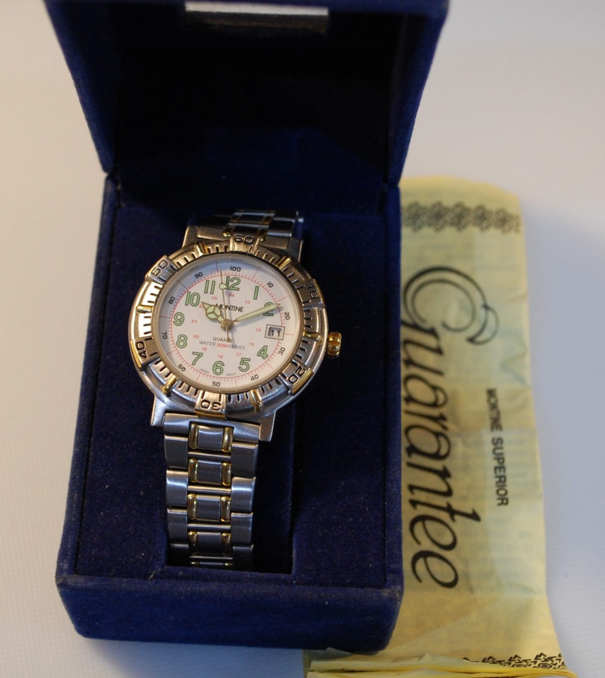 SOLD c2000 Montine with box and papers - Birth Year Watches