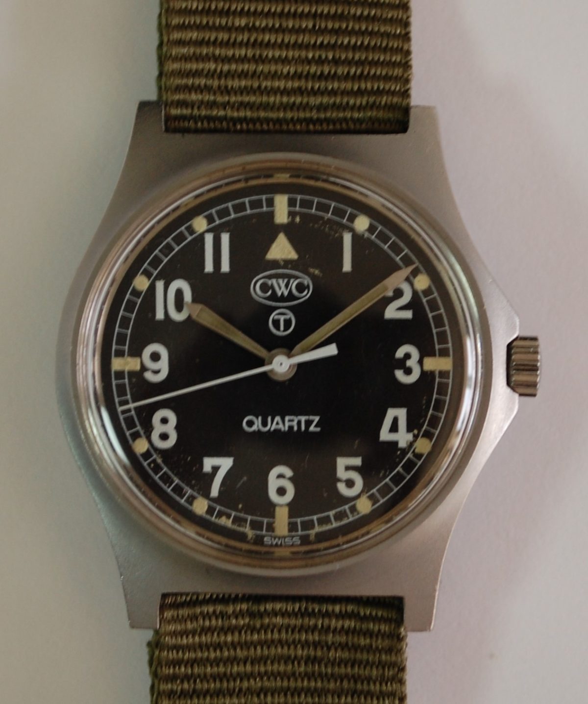 SOLD 1984 CWC G10 issued military watch in semi fat case - Birth Year ...