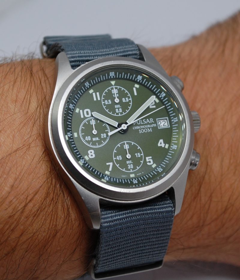 SOLD 1993 Pulsar 1st Generation Chronograph V657-X063 - Birth Year Watches