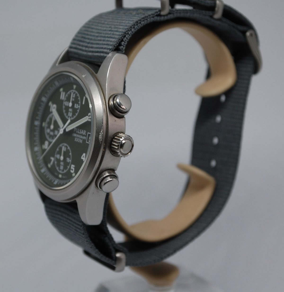 SOLD 1993 Pulsar 1st Generation Chronograph V657-X063 - Birth Year Watches