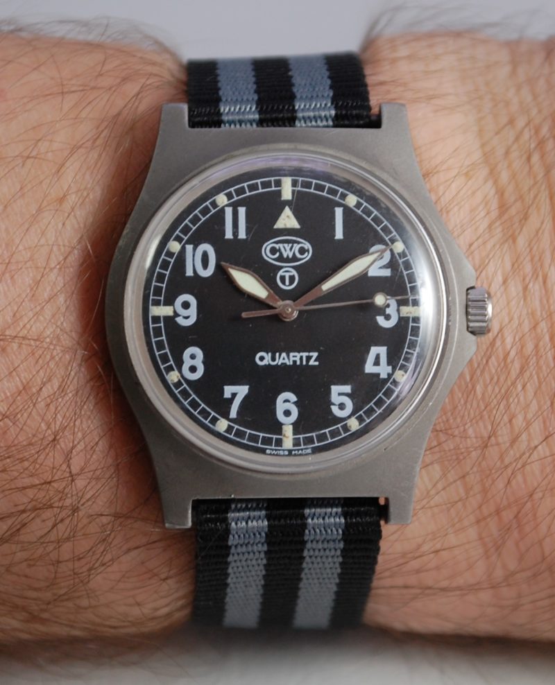 SOLD 1990 CWC G10 military issued watch - Birth Year Watches