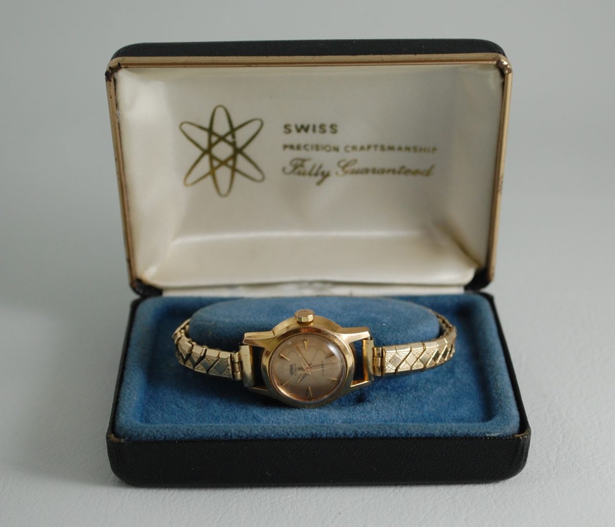 SOLD c1958 Ladies Technos Atomium Automatic - Birth Year Watches