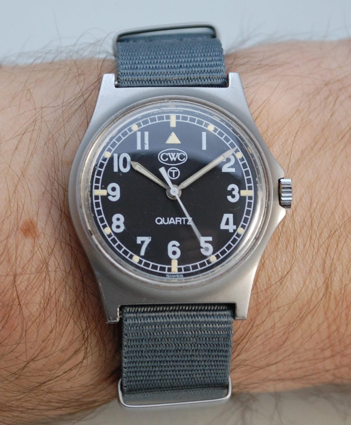 SOLD 1985 CWC Semi Fat Military Issued Watch - Birth Year Watches