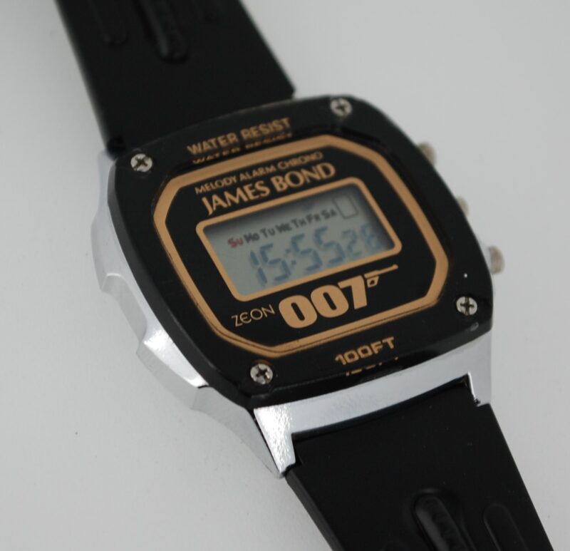 SOLD c1981 Zeon 007 James Bond Melody LCD watch - Birth Year Watches
