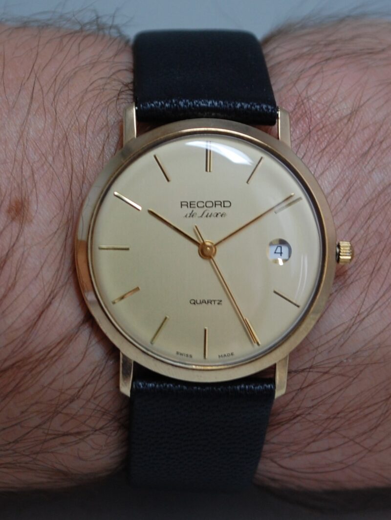 SOLD 1997 Record de Luxe 9k Gold - Birth Year Watches