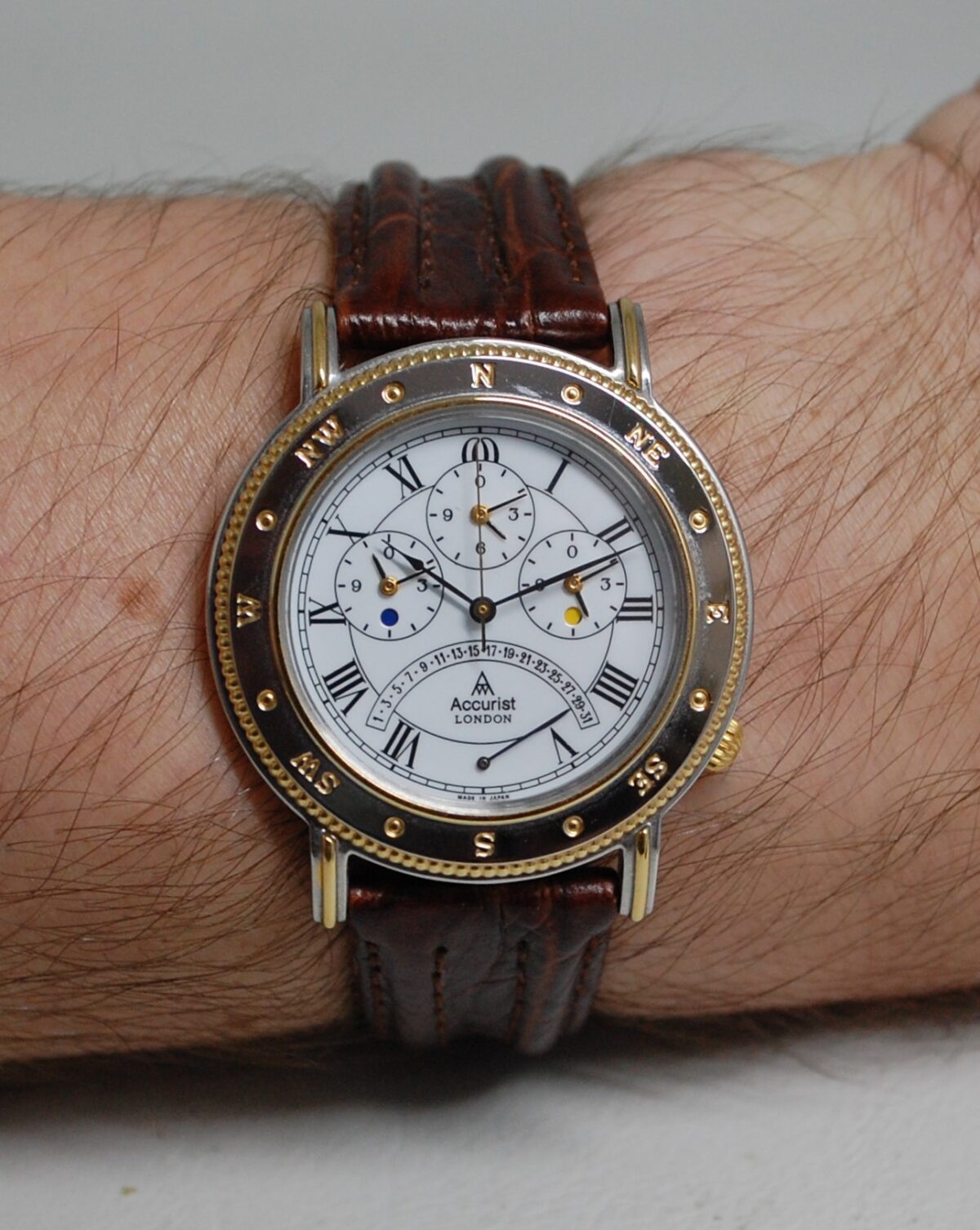 SOLD c1995 Accurist Greenwich Commemorative - Birth Year Watches