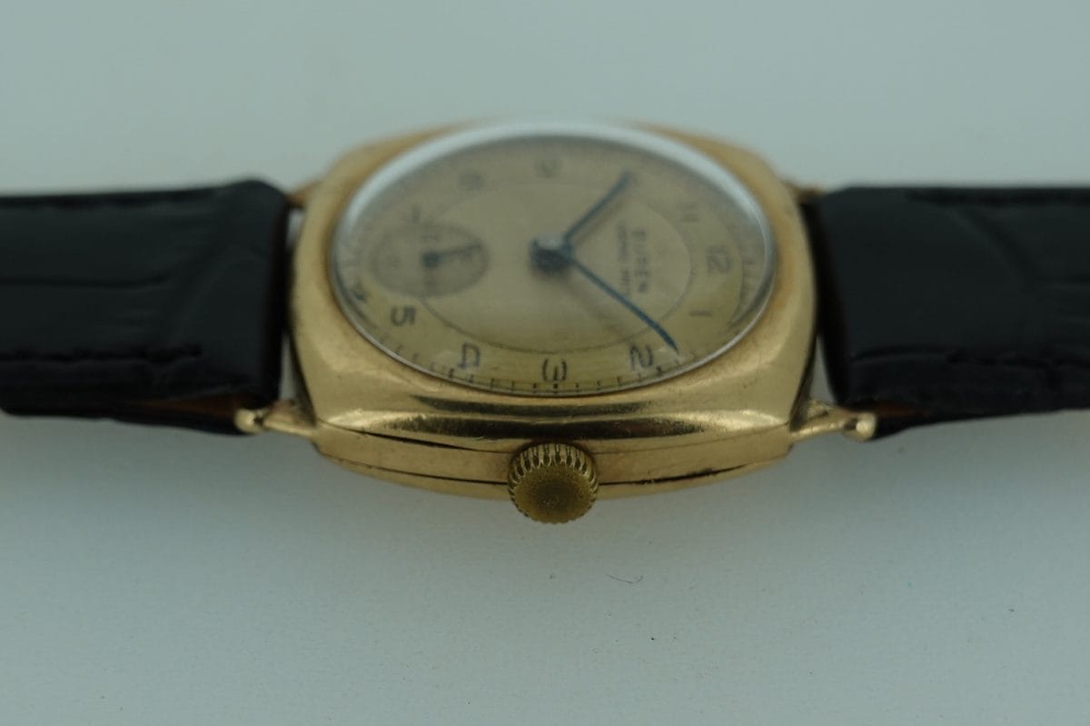 SOLD 1951 Buren Grand Prix 9k Gold - Birth Year Watches