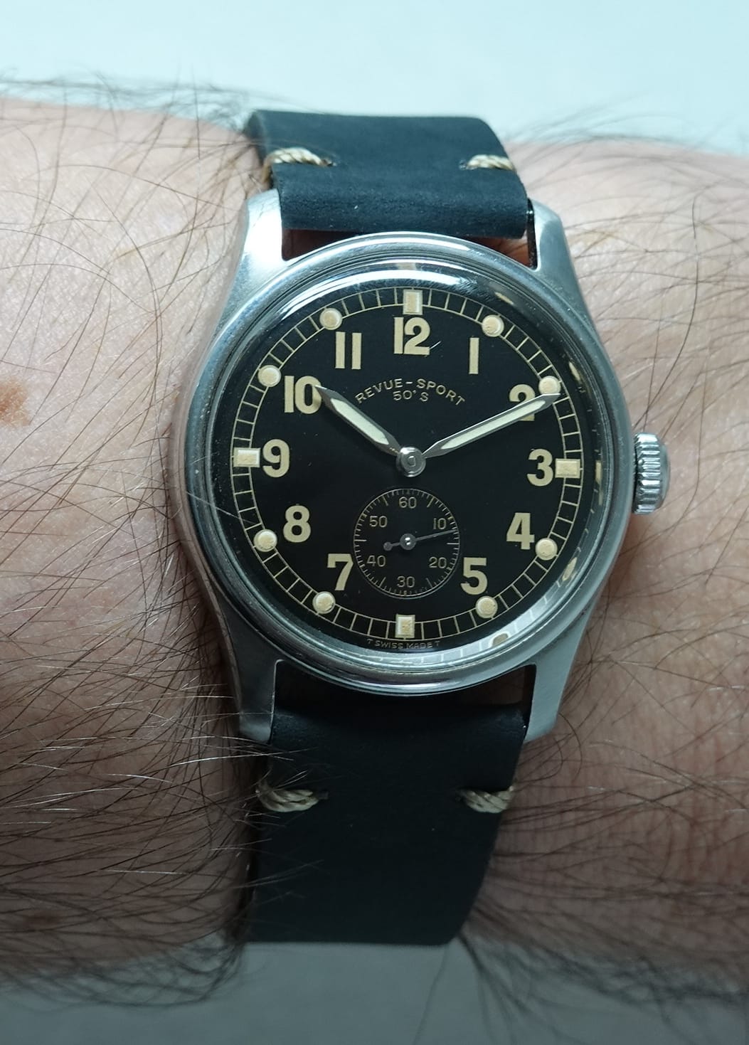 c1996 Revue Thommen Revue Sport 50's - Birth Year Watches