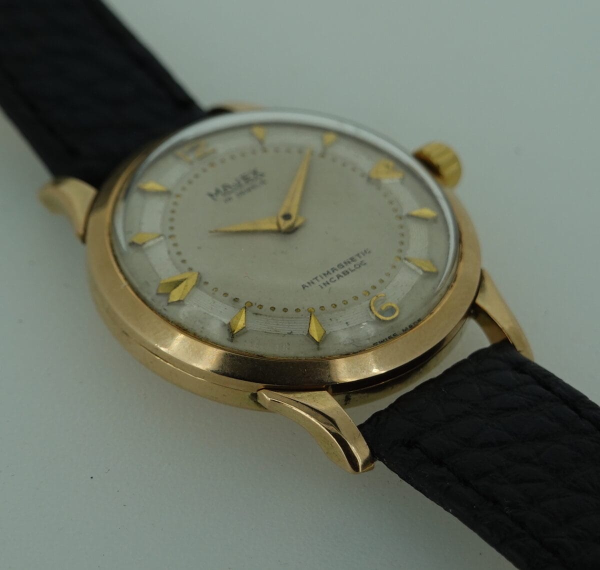 SOLD 1955 Majex 9k Gold - Birth Year Watches