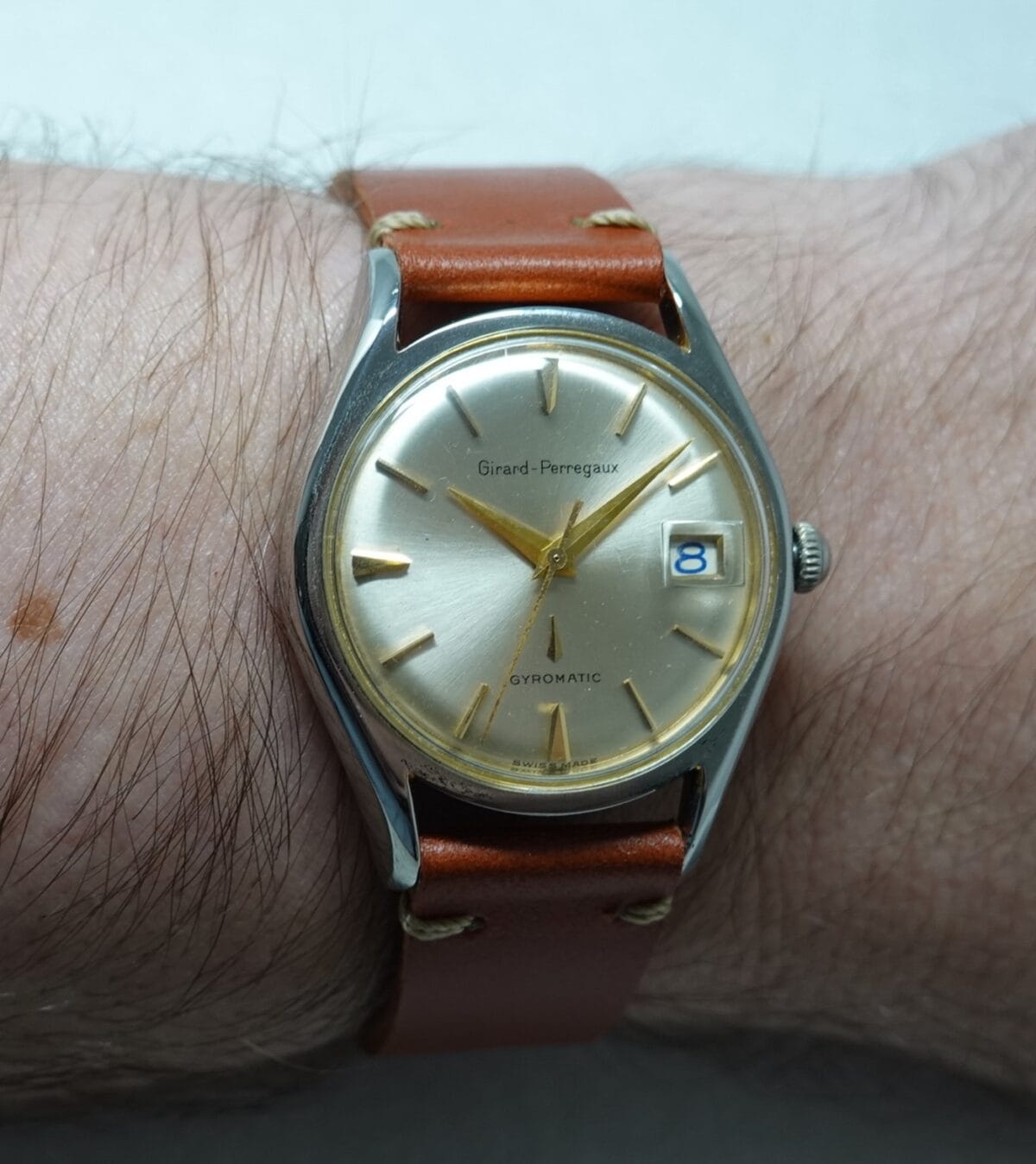 SOLD c1960 Girard-Perregaux Gyromatic - Birth Year Watches