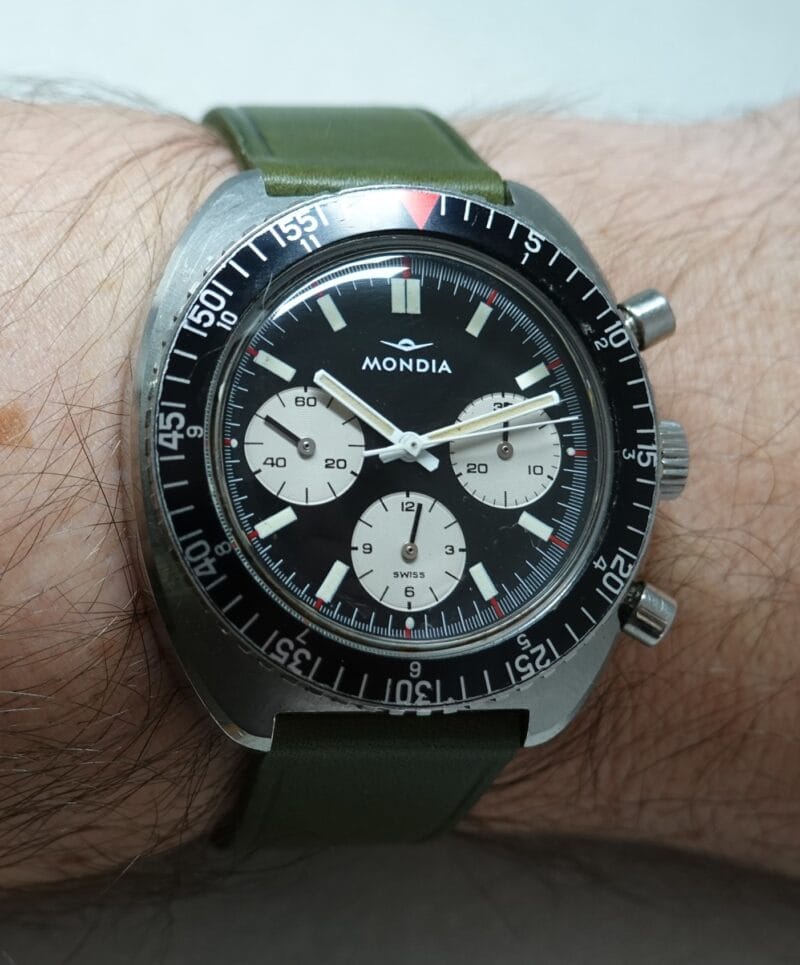 SOLD c1968 Mondia Valjoux 72 Chronograph - Birth Year Watches