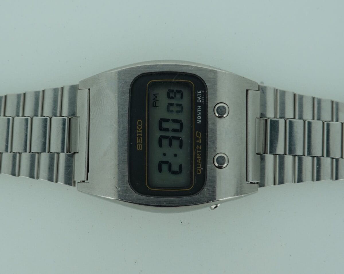 1976 Seiko LCD with box - Birth Year Watches