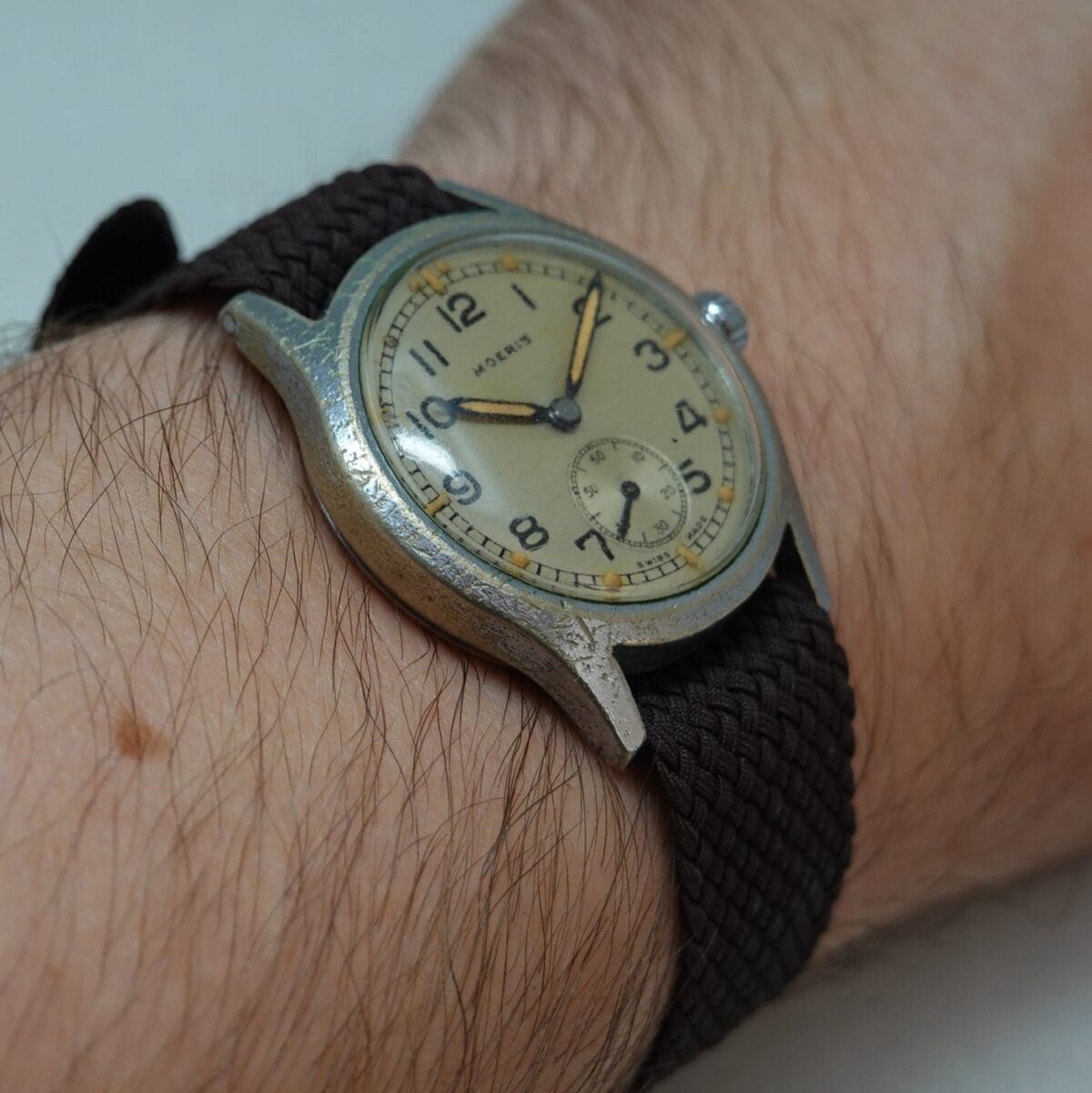 SOLD c1941 Moeris ATP watch - Birth Year Watches