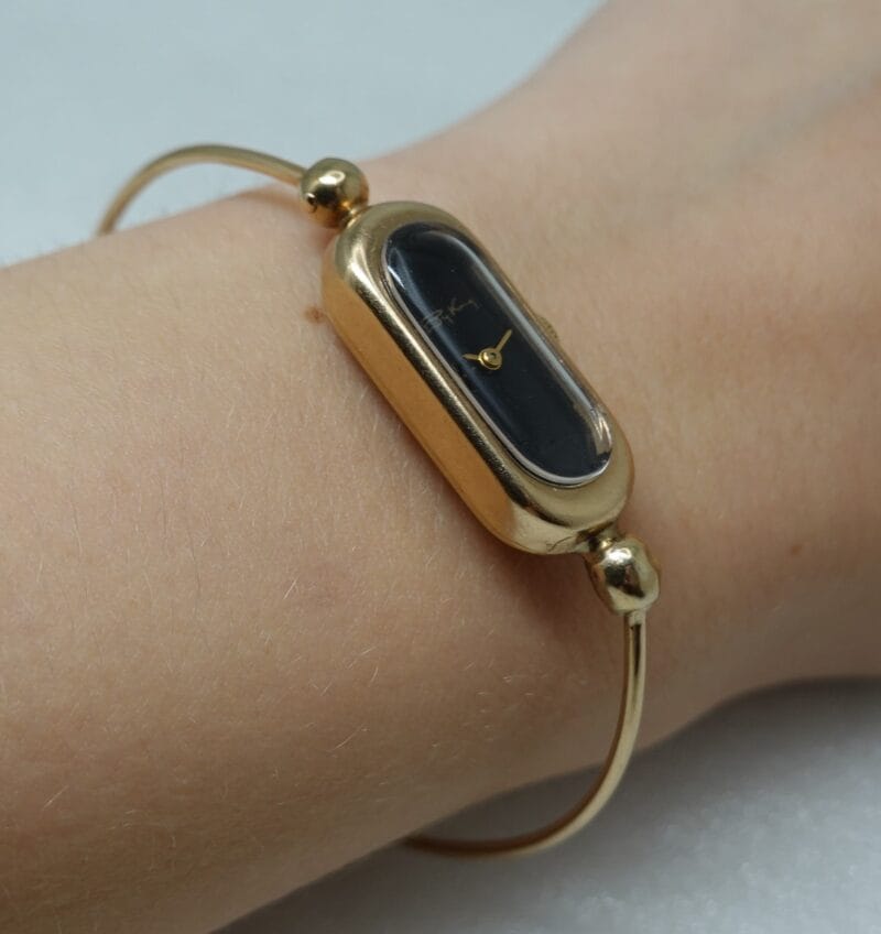 SOLD 1980 Ladies Roy King 9k bangle watch - Birth Year Watches