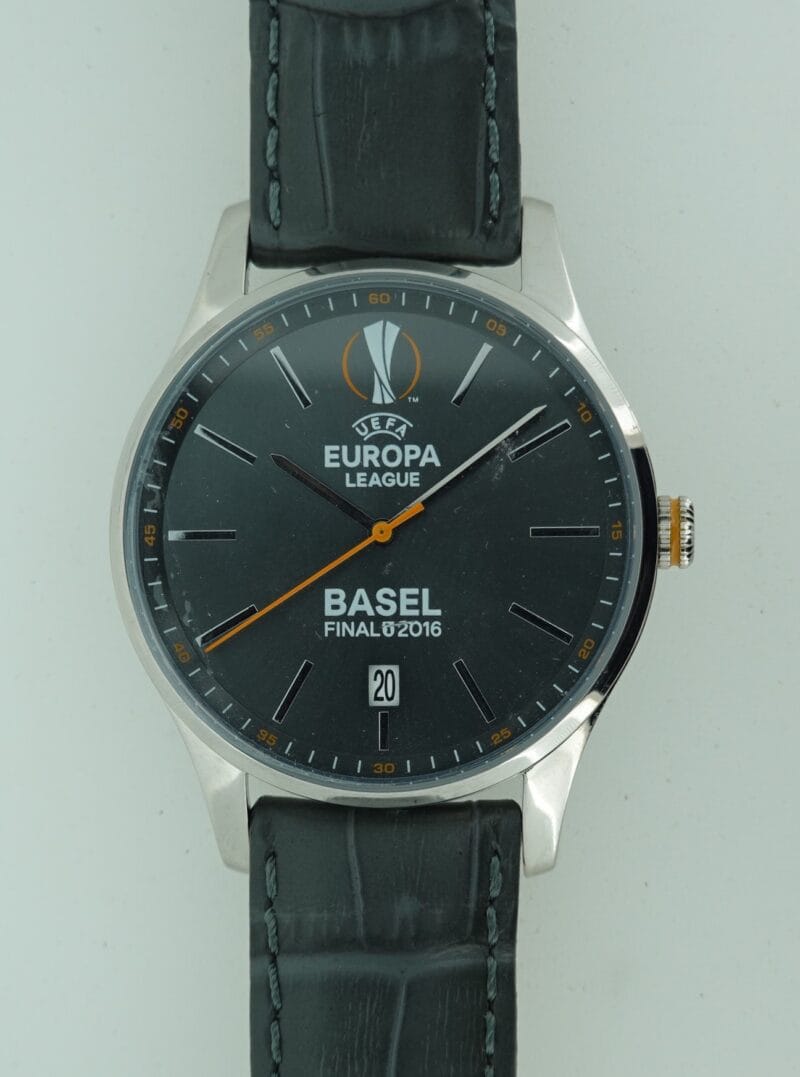 2016 NOS UEFA Cup Final commemorative watch - Birth Year Watches