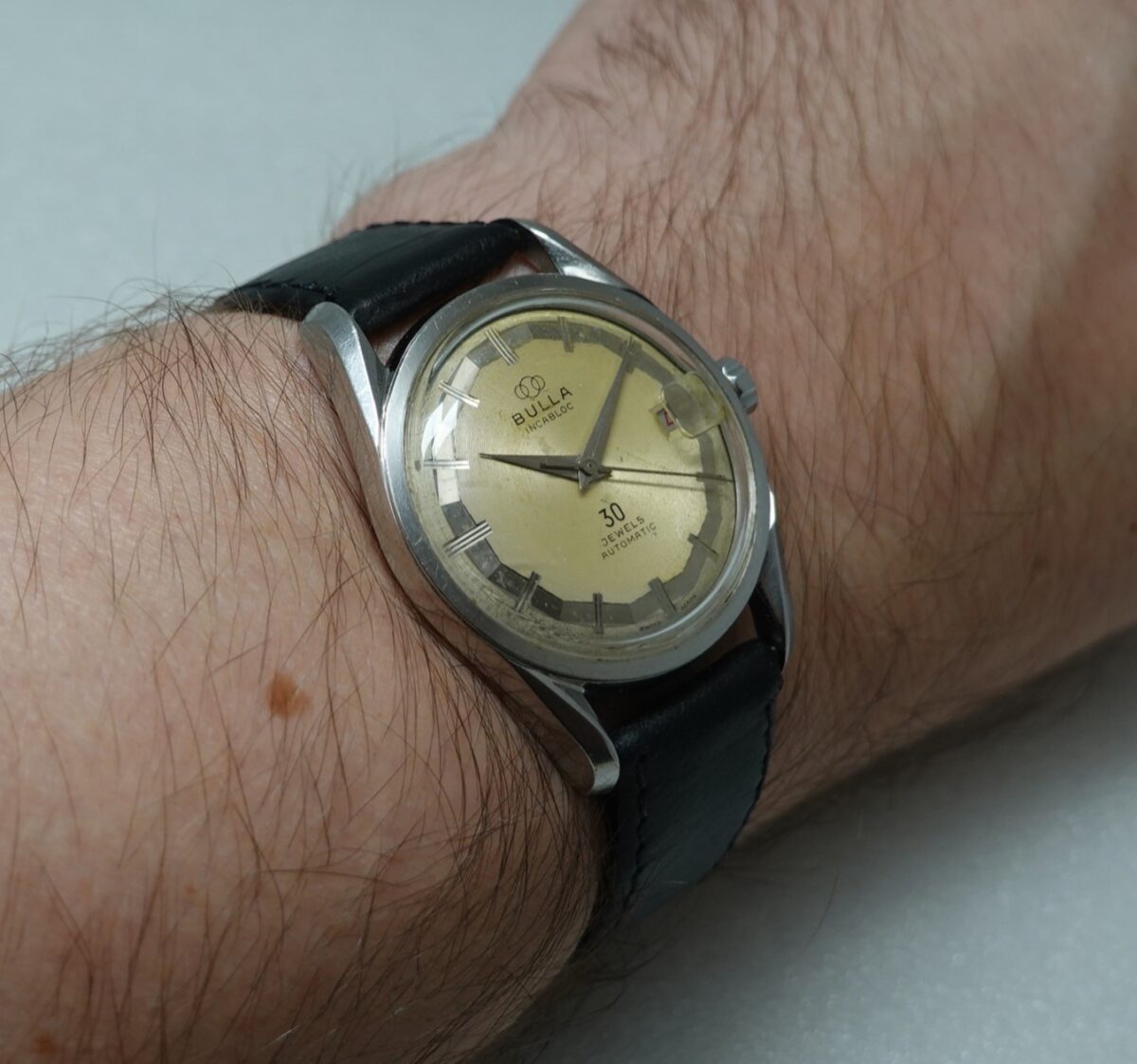 SOLD c1960 Bulla 30 Jewels Automatic - Birth Year Watches
