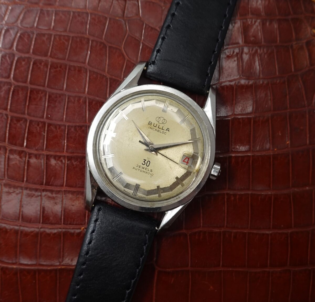 SOLD c1960 Bulla 30 Jewels Automatic - Birth Year Watches