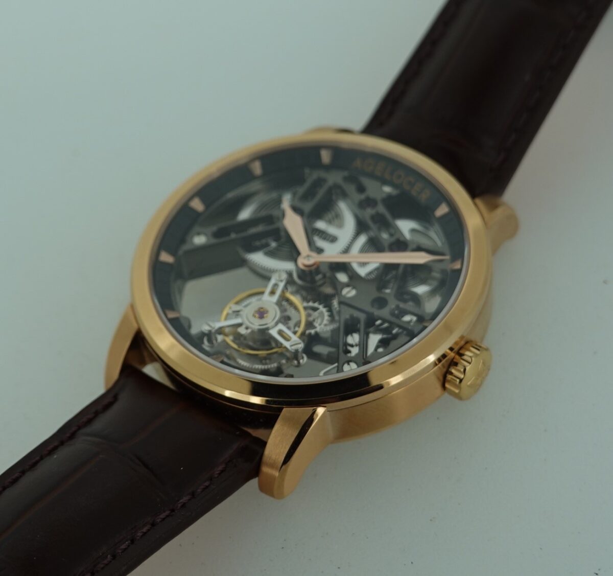2023 Agelocer Tourbillon with box and papers - Birth Year Watches