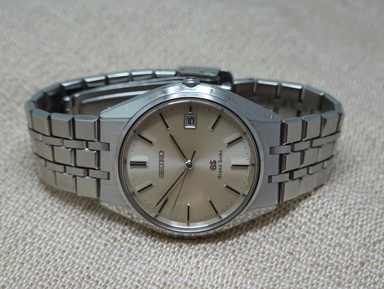 SOLD 1990 Grand Seiko 95GS SBGS003 - Birth Year Watches