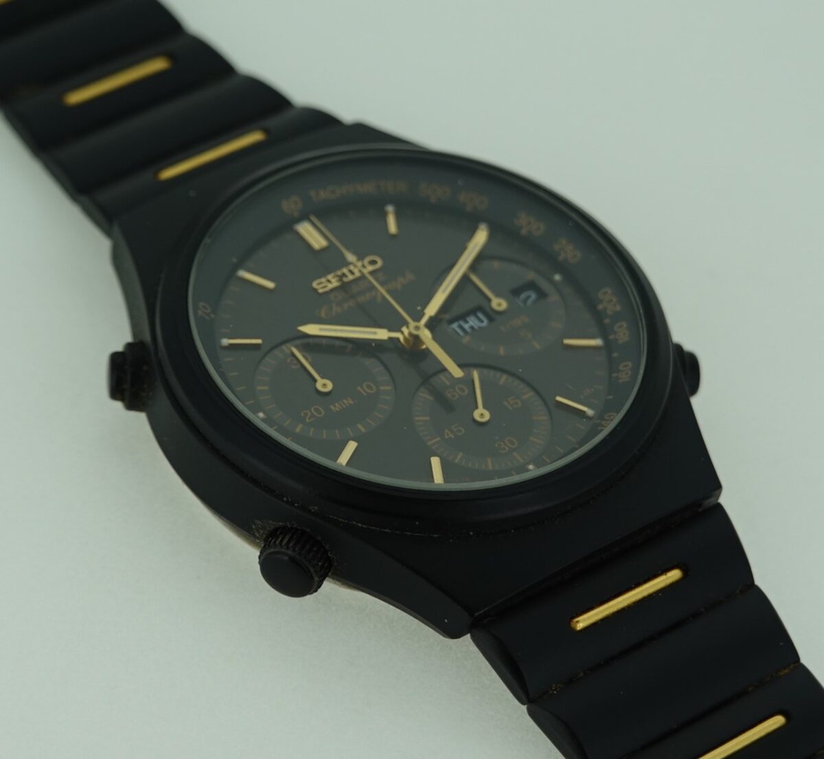 SOLD 1985 Seiko 7A38-7180 Chronograph - Birth Year Watches