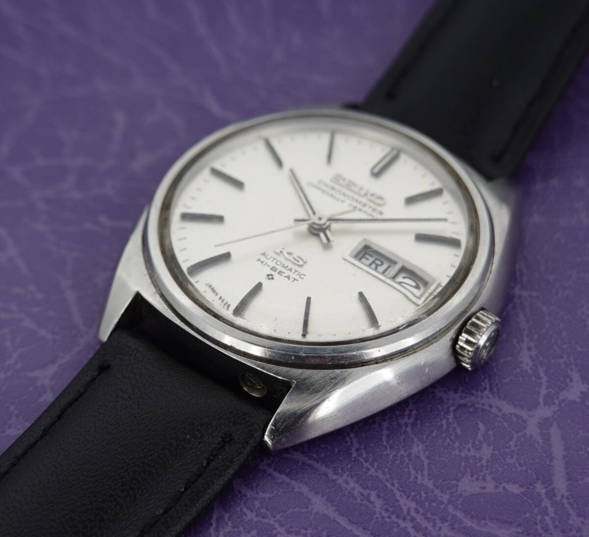 SOLD 1970 King Seiko Chronometer Automatic 56KS - Birth Year Watches