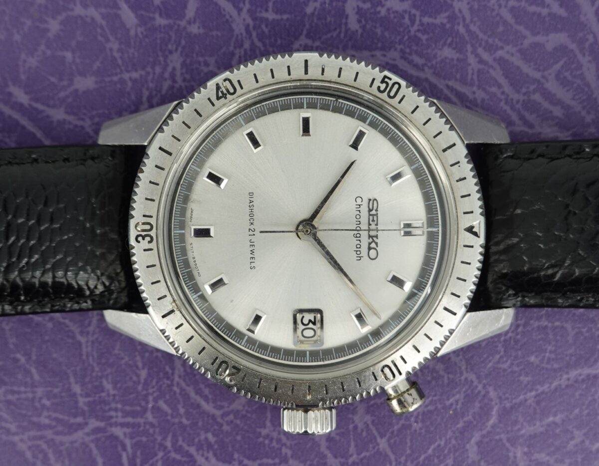 1965 Seiko Monopusher Chronograph - Birth Year Watches