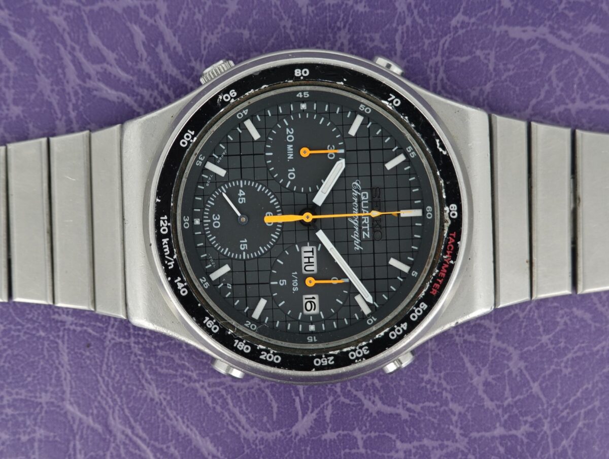 1983 Seiko Chronograph 7A38-701A - Birth Year Watches